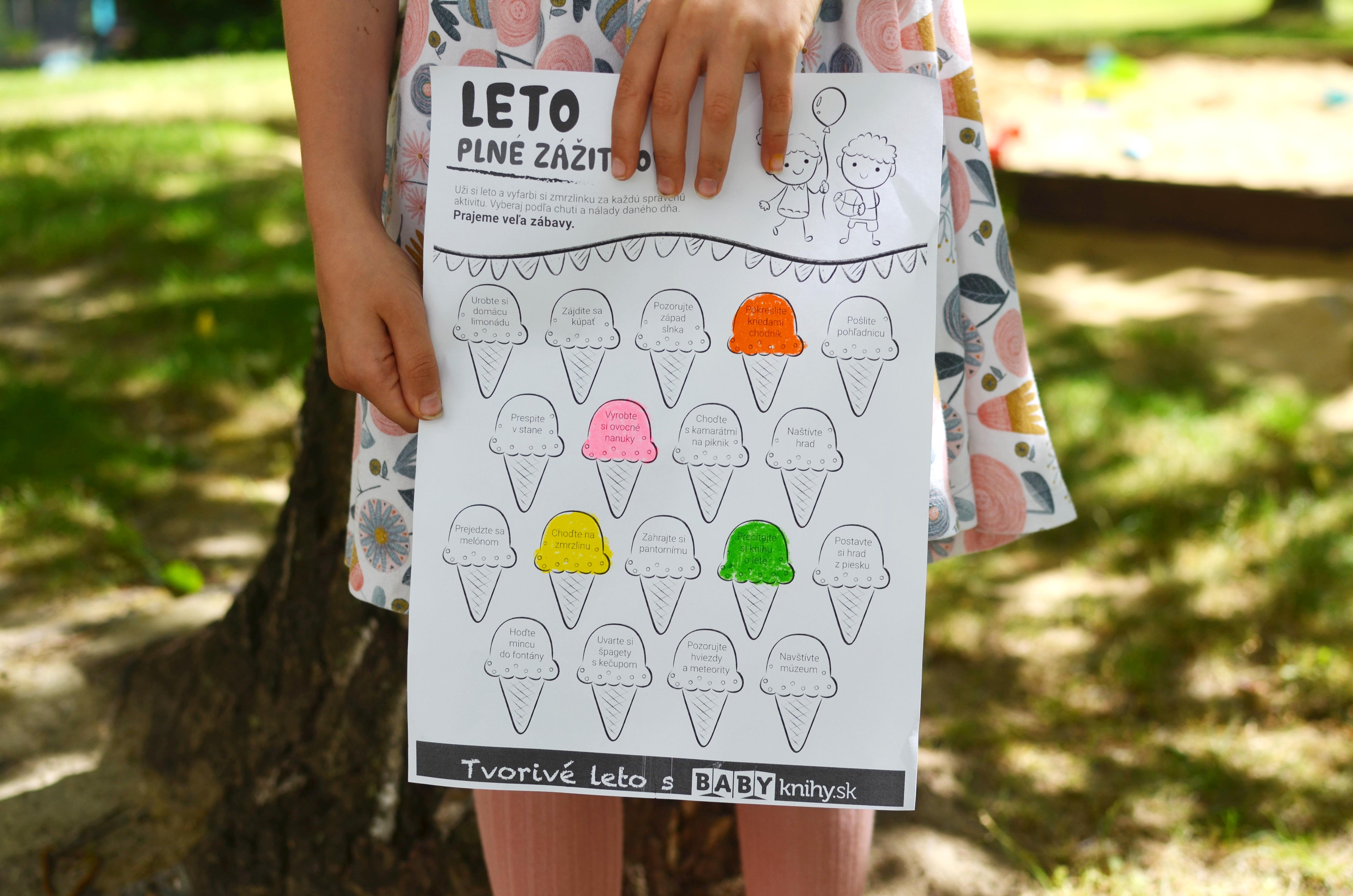 Stiahnite si: Aktivity na leto | BABYknihy